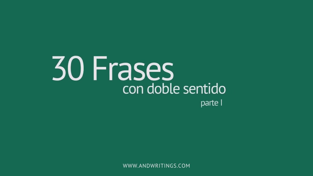Frases Doble Sentido - Frases Bonitas tu portal de Referencia